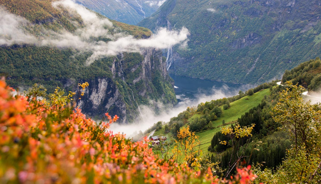 Aktiviteter sightseeing turer med båt buss i geiranger - Geiranger ...